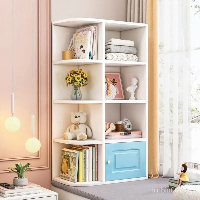 Bay window small bookcase bookshelf bedroom rack windowsill Bay window ...