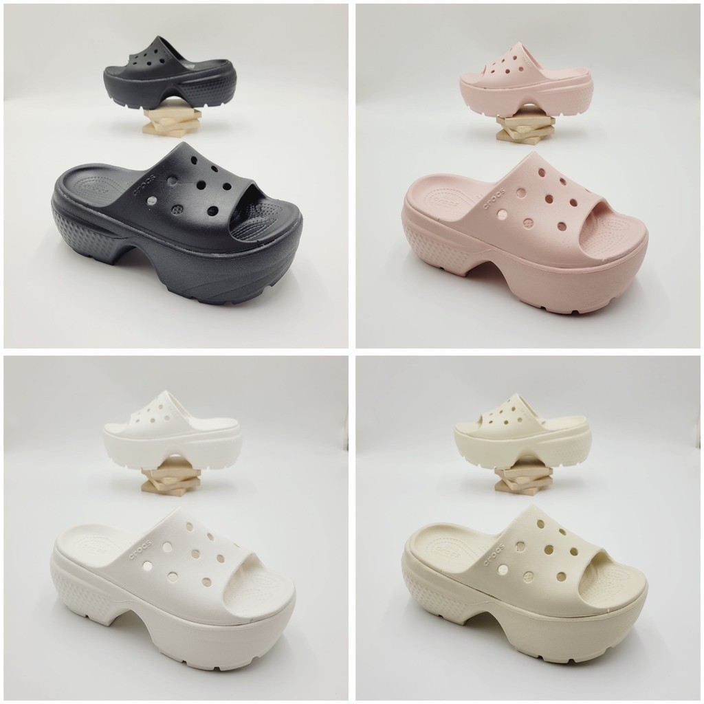 Casual Fashion Shoes Crocs Stomp Slide Style (Unisex) | Shopee Singapore