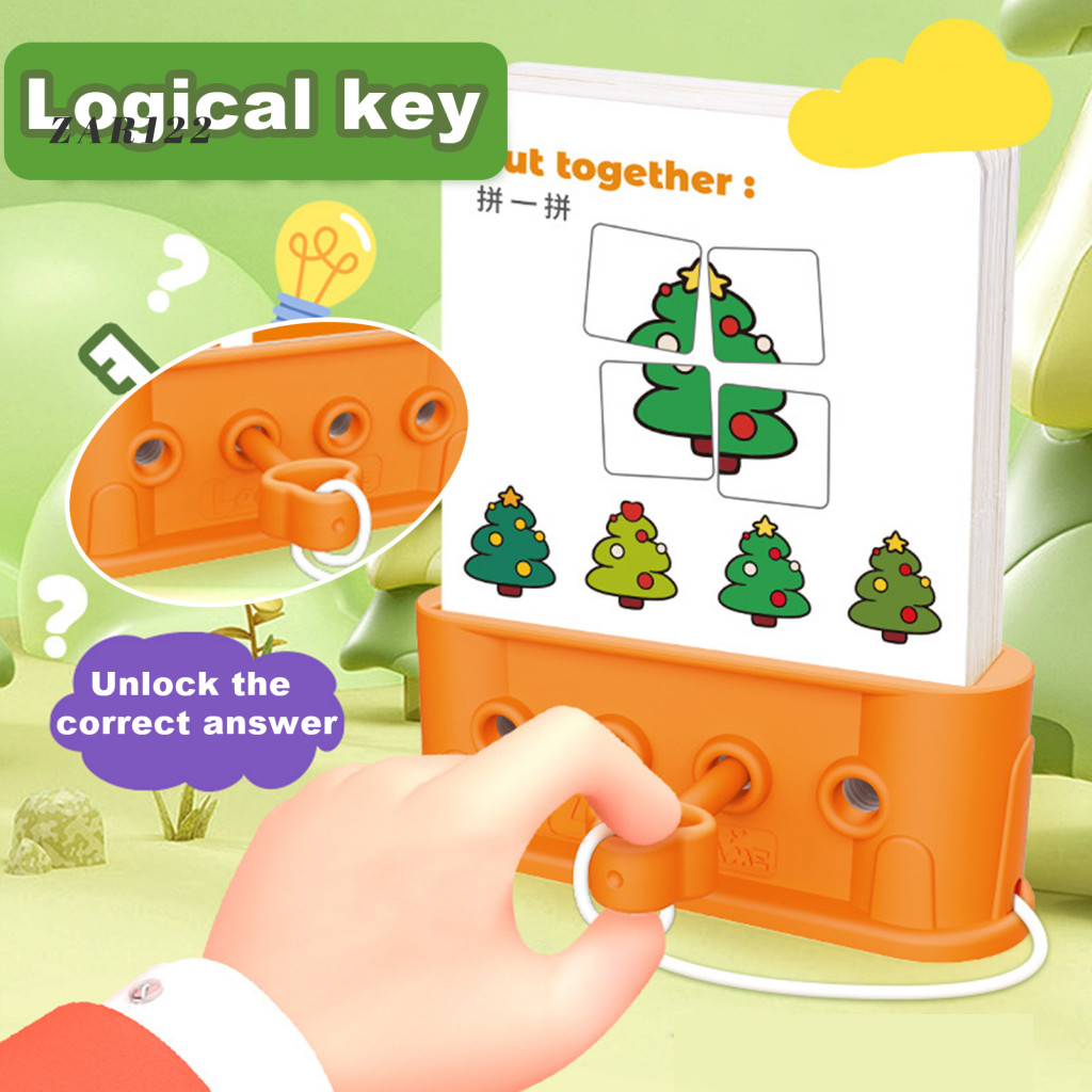 [ZA] Educational Logic Game Brain Teaser Toy Interactive Logic Game Toy ...