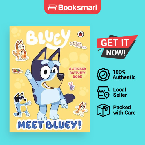 Bluey - Meet Bluey Sticker Activity Book - Paperback - English ...