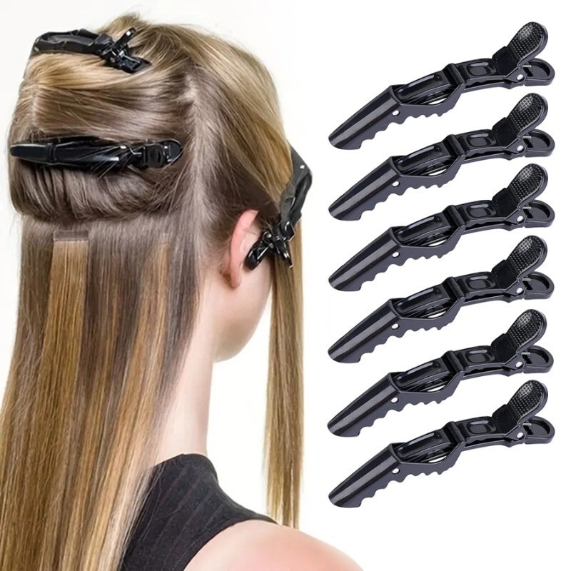 10Pcs Alligator Hair Clips,Non Slip Hair Clips for Women, Professional ...