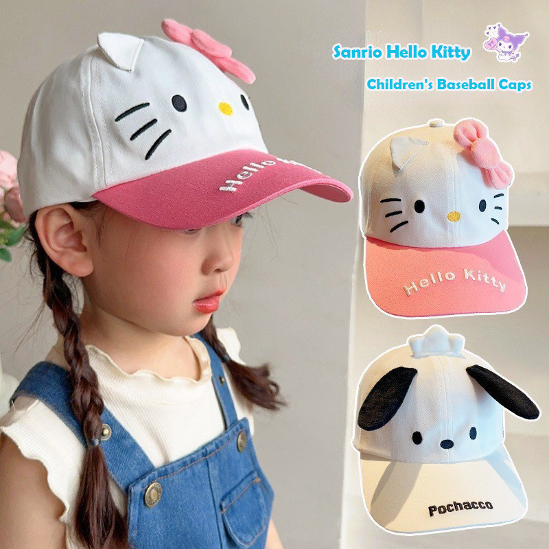 Sanrio Cinnamoroll Cartoon Children Cap Hello Kitty Kuromi Melody ...
