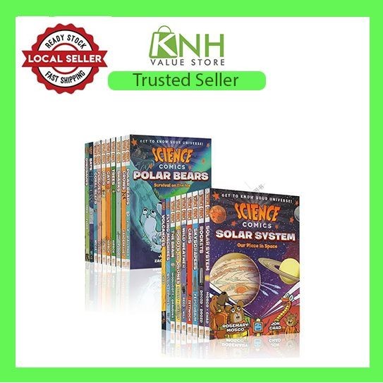 Science Comics Series: Get to Know Your Universe (1 Set 19 Books ...