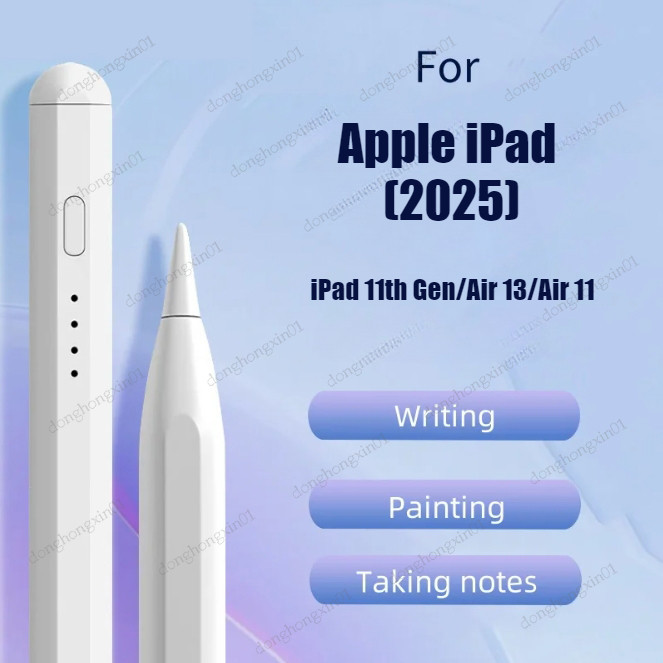 Stylus Pen For iPad (2025) 11th Gen (A16) Air 11 Air 13 M3 3th 4th 5th ...
