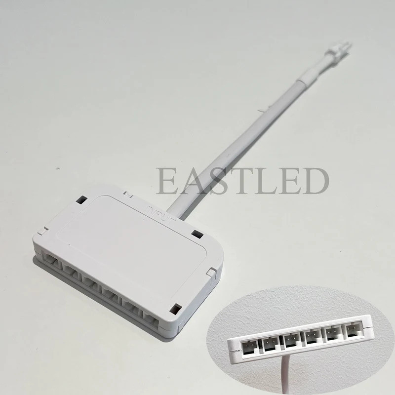 Dupont Terminal Junction Box 6 Port Hub Splitter Dupont Male Plug Cable ...