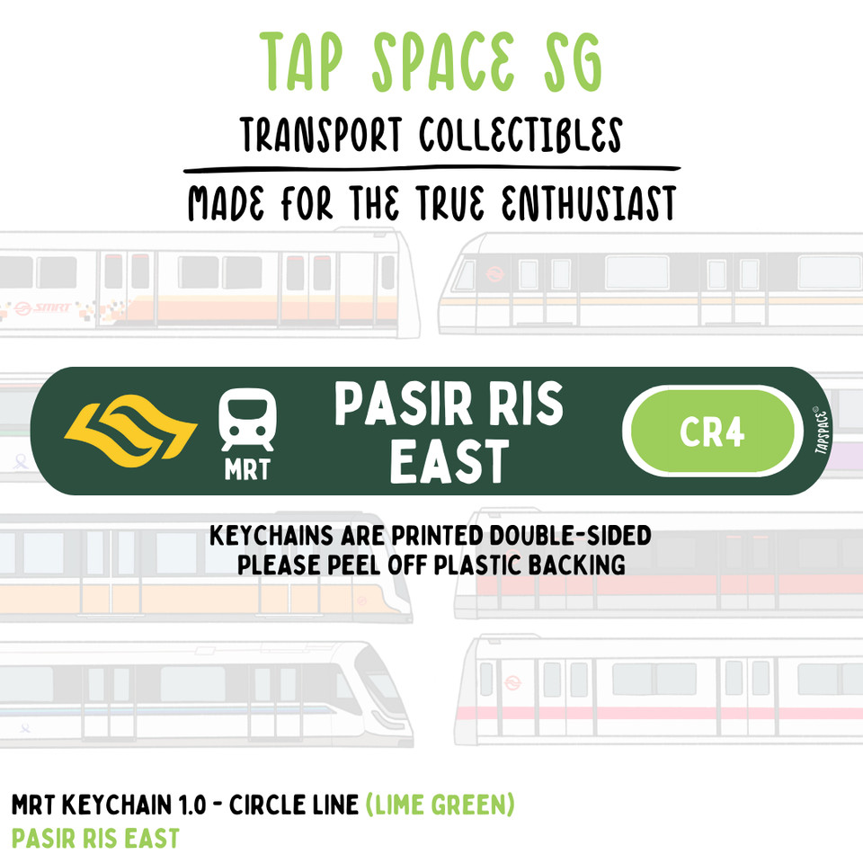 Pasir Ris East MRT Station Keychain | Shopee Singapore