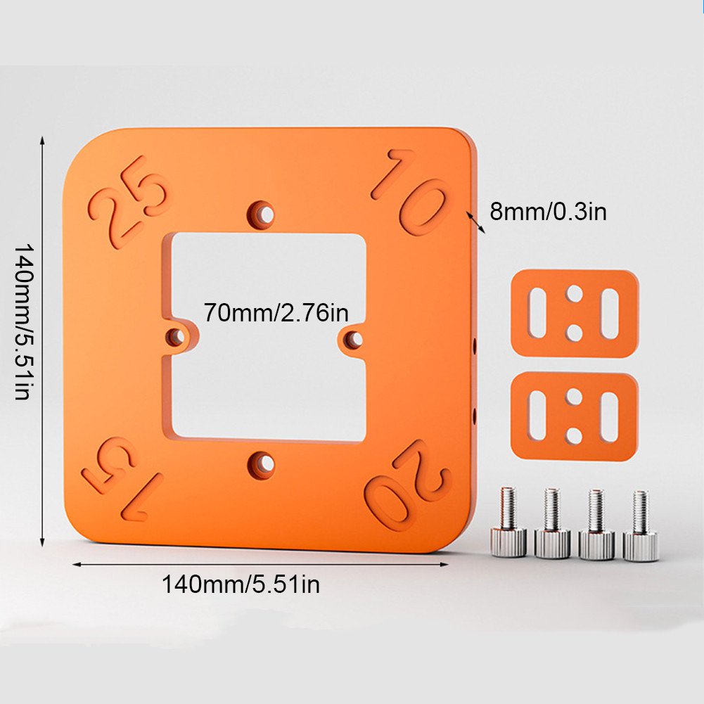 Router Corner Radius Template Xuhal 2-Piece Router Corner Template Set ...