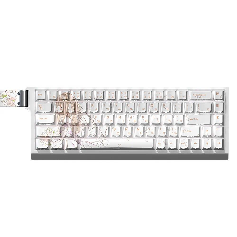 Shiina Mahiru Keycap Cherry Profile PBT Personalized Letter Side ...