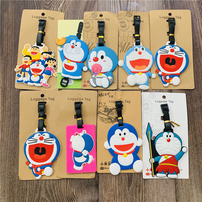 Doraemon Doraemon Doraemon Doraemon Blue Fatty Luggage Tag Trailer Tag ...