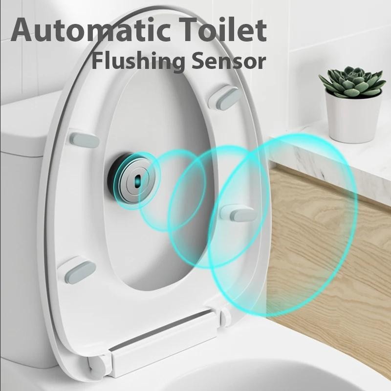 Toilet Automatic Flushing Sensor Household Defecation Sensor Flusher ...