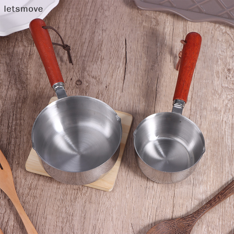 [letsmove] Mini Oil Pot 410 Stainless Steel Mini Hot Milk Pot Small ...