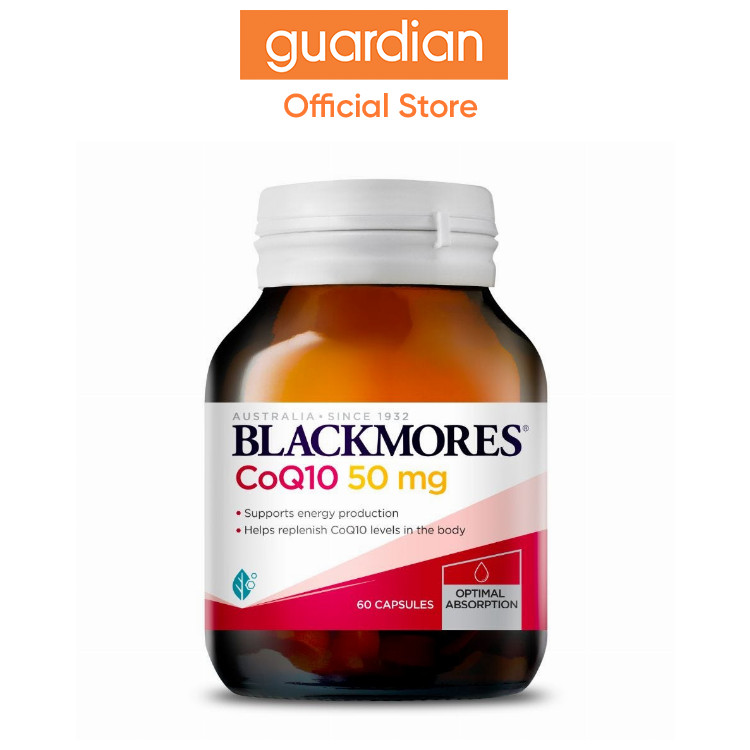 Blackmores CoQ10 50mg Heart & Cell Energy Support, 60s | Shopee Singapore
