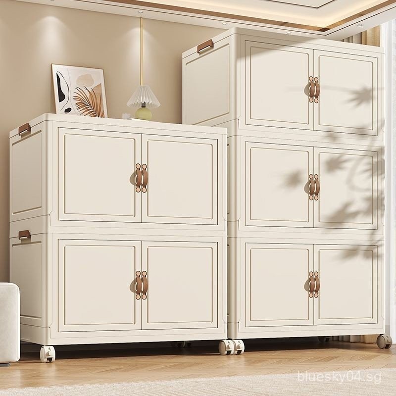 Installation-Free Clothes Toy Snack Storage Cabinet Household Storage ...