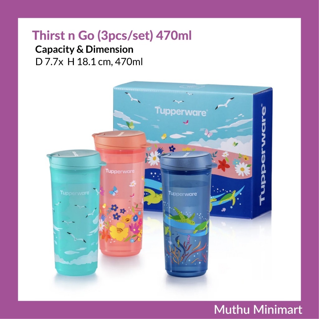 Tupperware | Thirst n Go Water Bottle Water Container Drink Bottles ...
