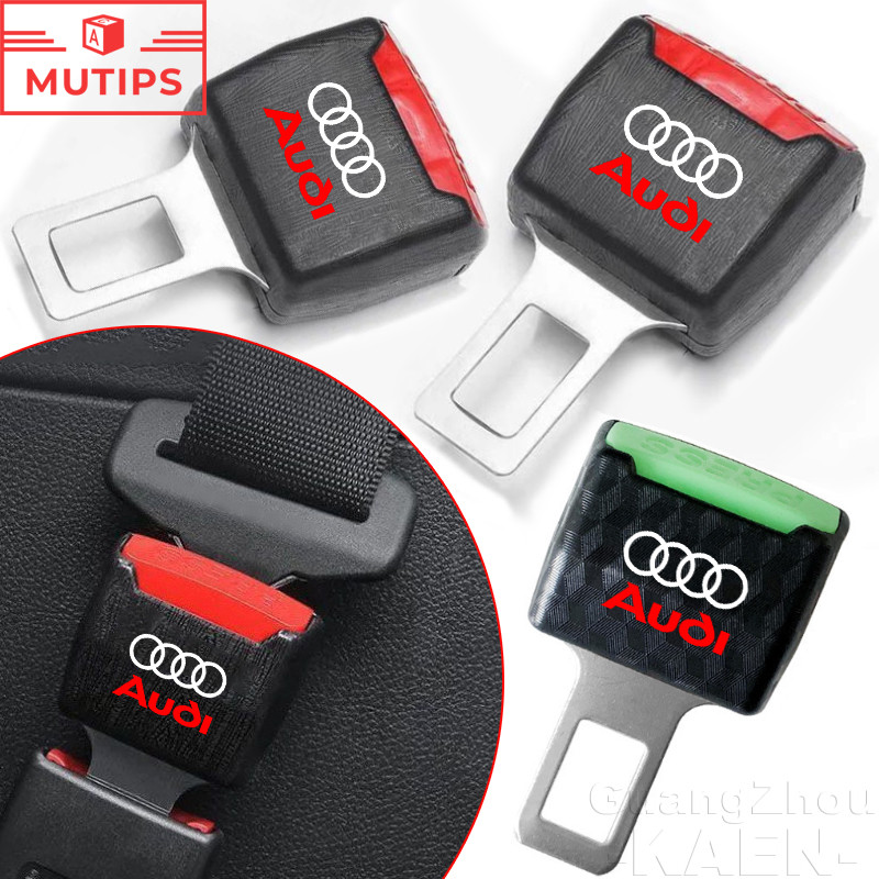 Audi Car Seat Belt Clip Extender Safety Seatbelt Lock Buckle Extension ...