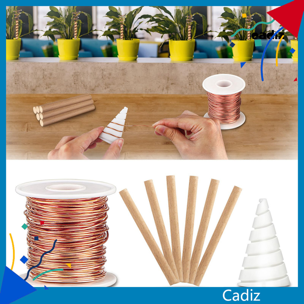 CAD Pure Copper Wire Electroculture Gardening Set Enhance Plant Growth ...