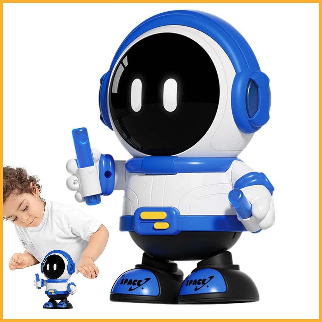 Robot for Kids Light up Rechargeable Astronaut Shape Kids Robot ...