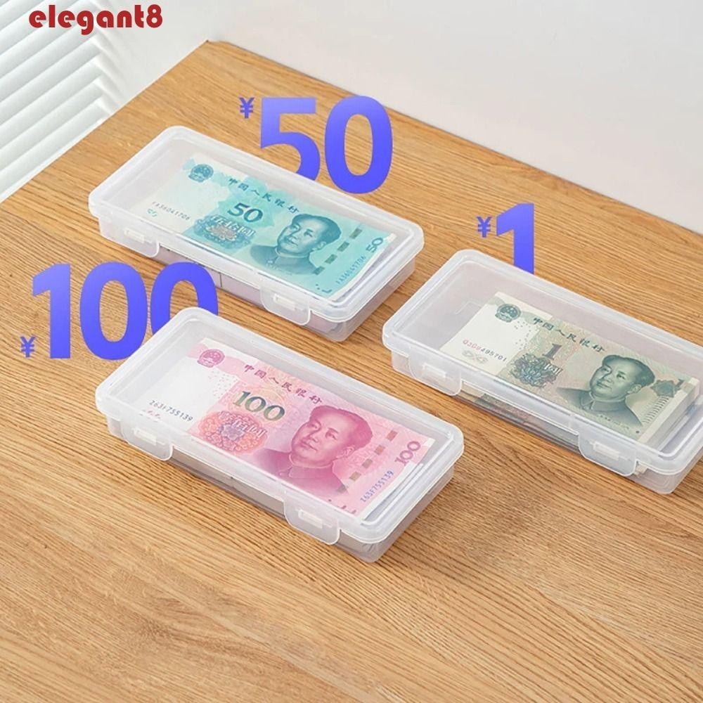 ELEGANT Currency Banknote Case, Large Capacity Convenient Paper Money ...