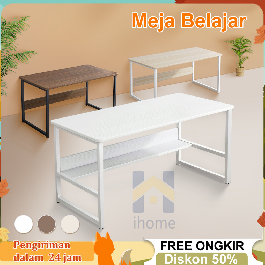Hy67gt54 IH Study Desk 120cm Office Desk Computer Desk Simple Bedroom ...