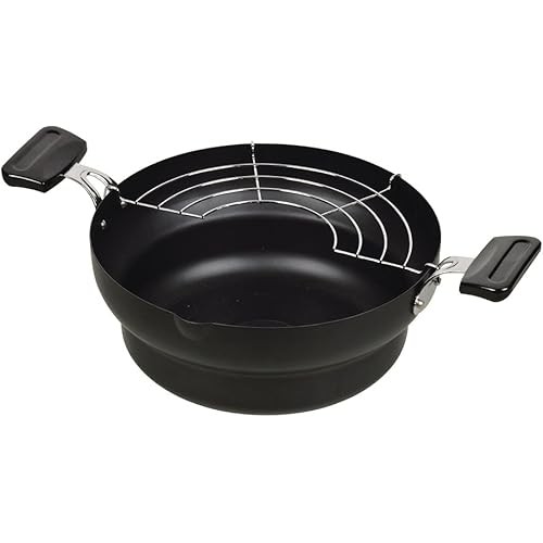 PEARL METAL NEW Rakuten House Iron Stepped Tempura Pot 24 cm HB-2520 ...