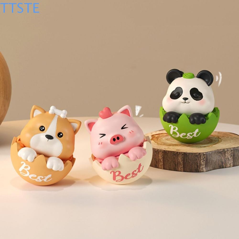 TTSTE Capybara Tumbler Model, Panda Lucky Cat Capybara Figure Toys ...