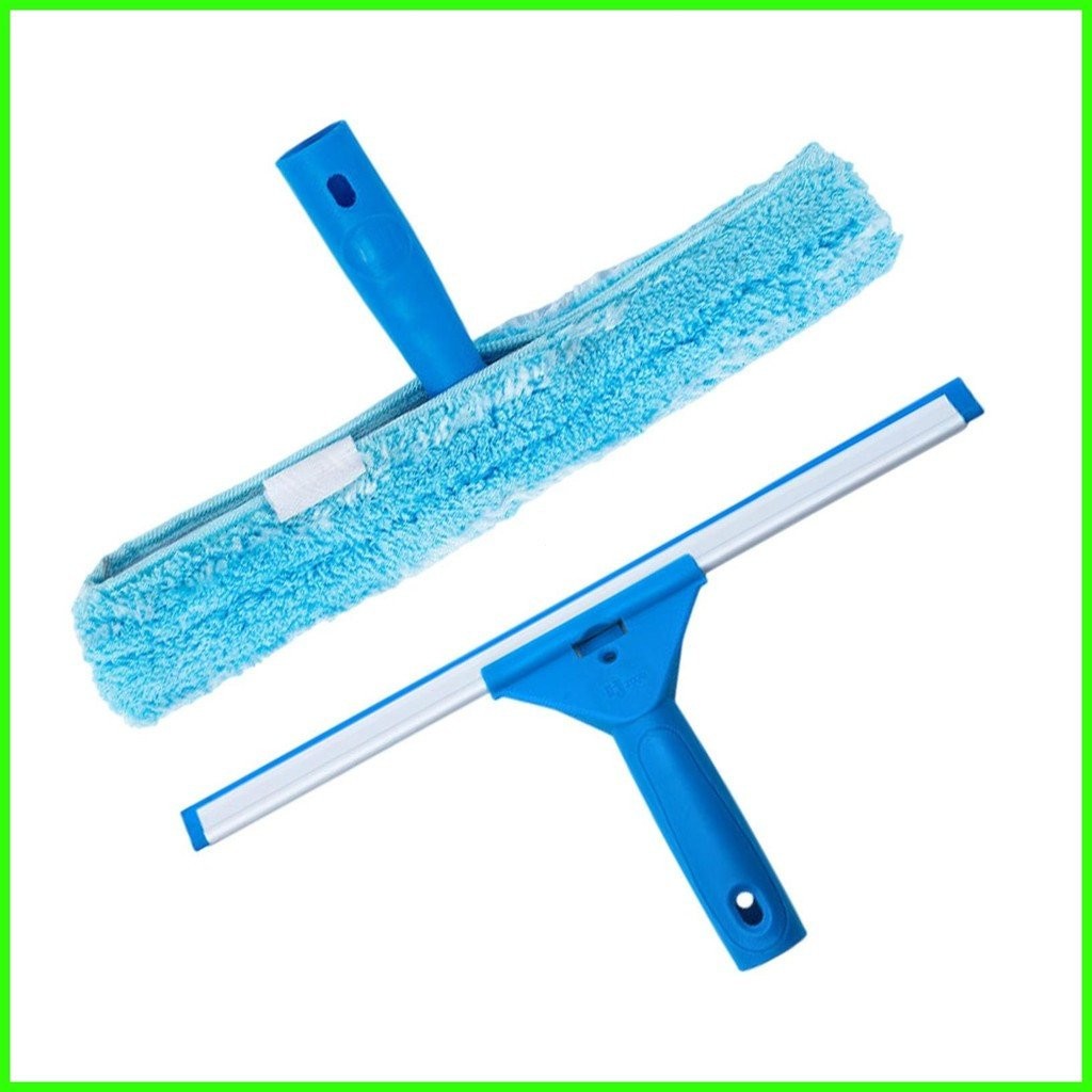 Window Scrubber and Squeegee Shower Glass Cleaning Squeegee Scrubber ...