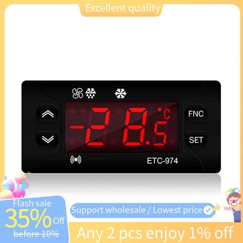 In -ETC-974 Mini Temperature Controller Refrigerator Thermostat Regulator Thermoregulator ...