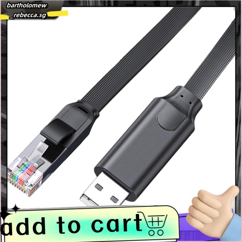 USB to RJ45 Console Cable RS232 Serial Adapter for Laptop Computer USB ...