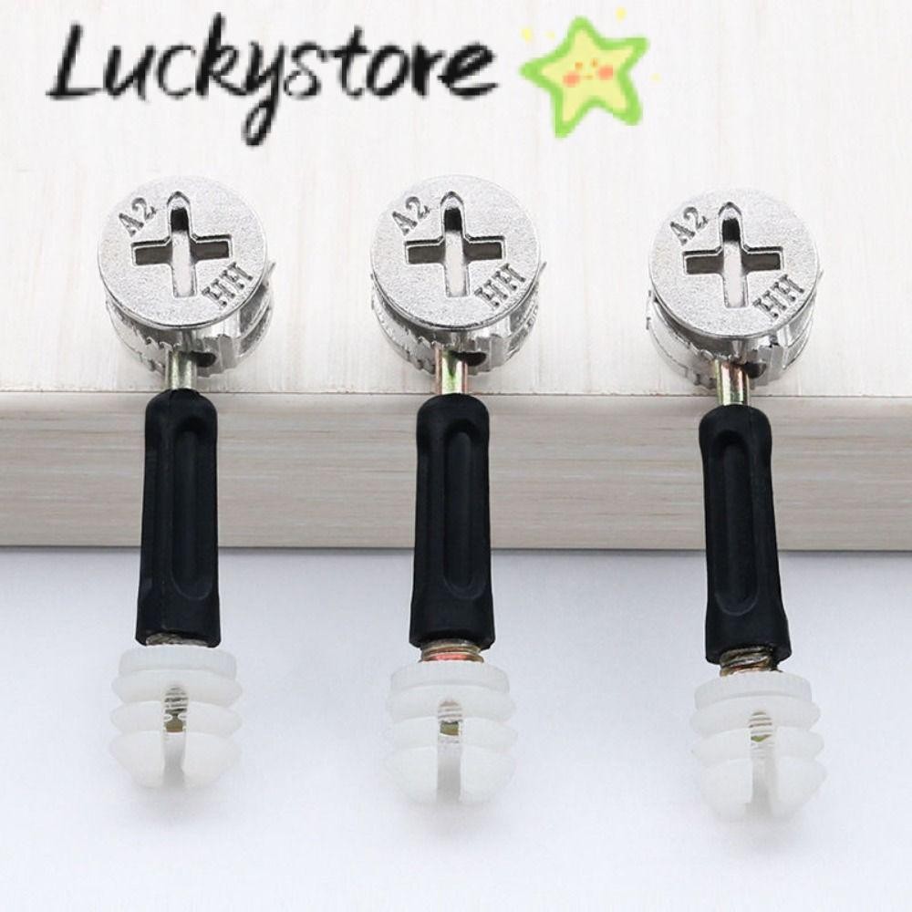 LUCKY Furniture Connector Wheel Nut Connection Nut Eccentric Desk Link ...