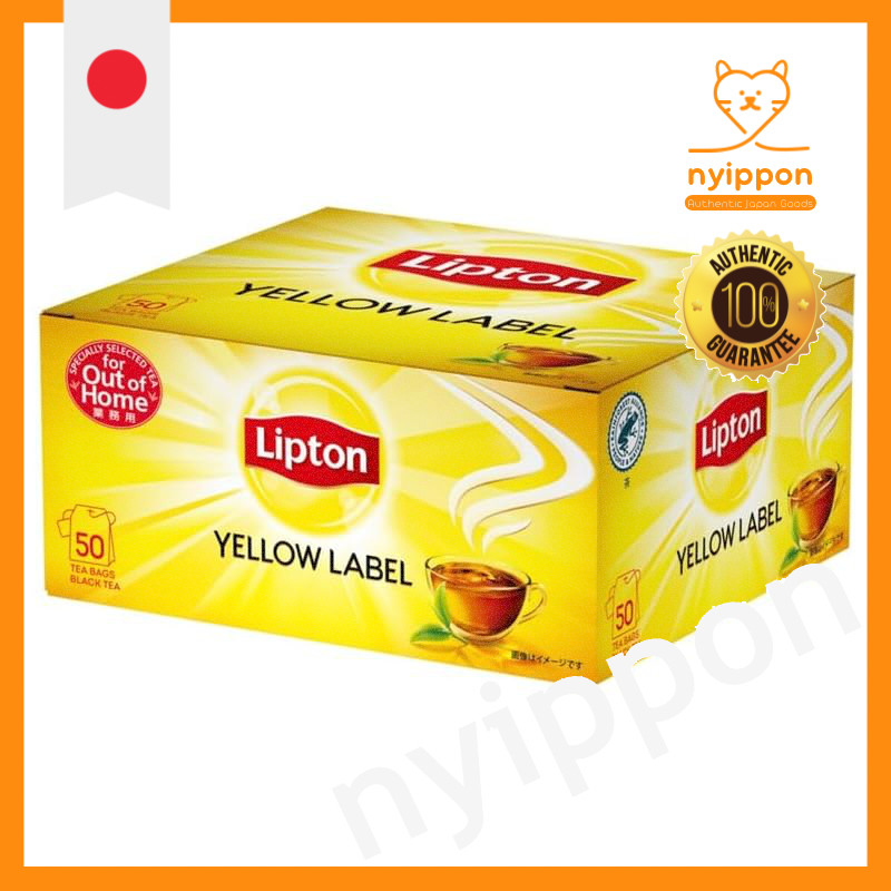 Lipton Yellow Label Tea Bags [Individually Wrapped] 50 Count Lipton ...