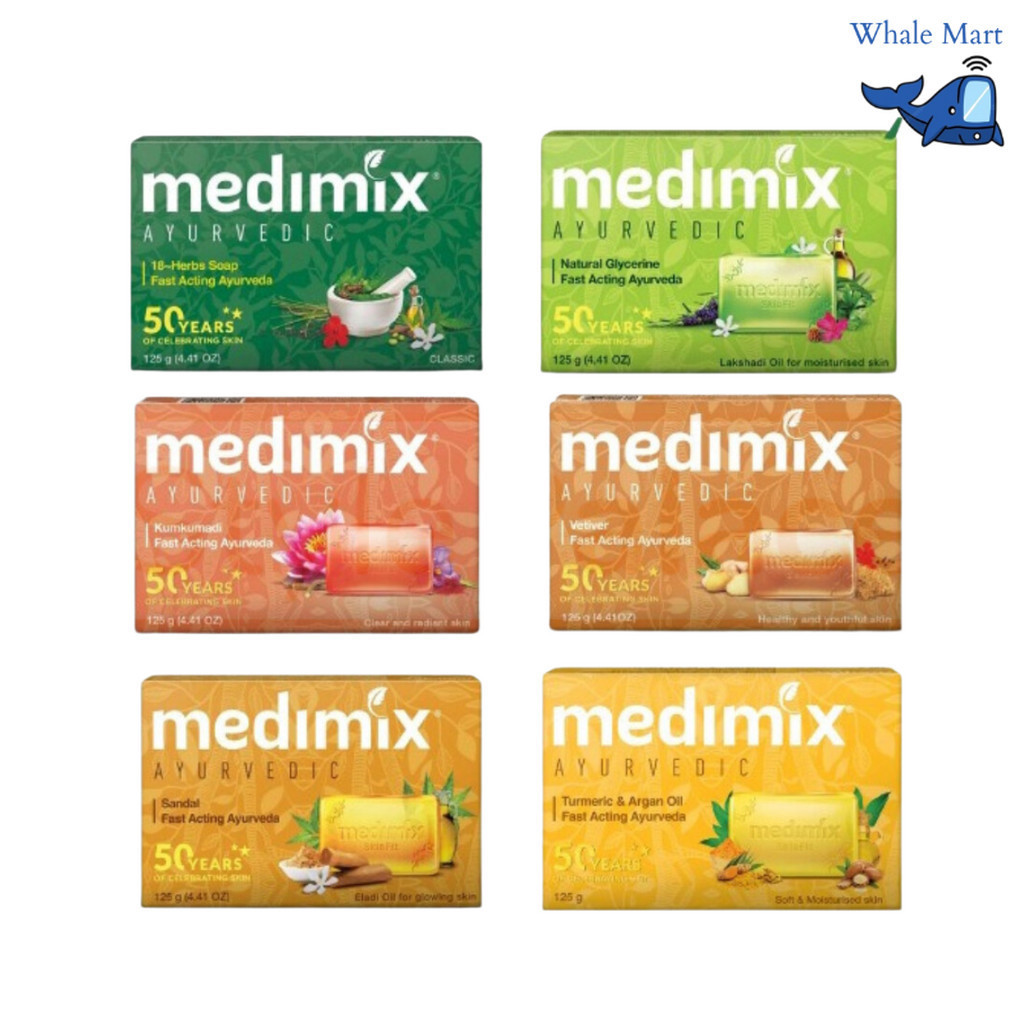 [SG Stock] Medimix Ayurvedic Body Soap 125g Moisturise Skin Fragrant ...