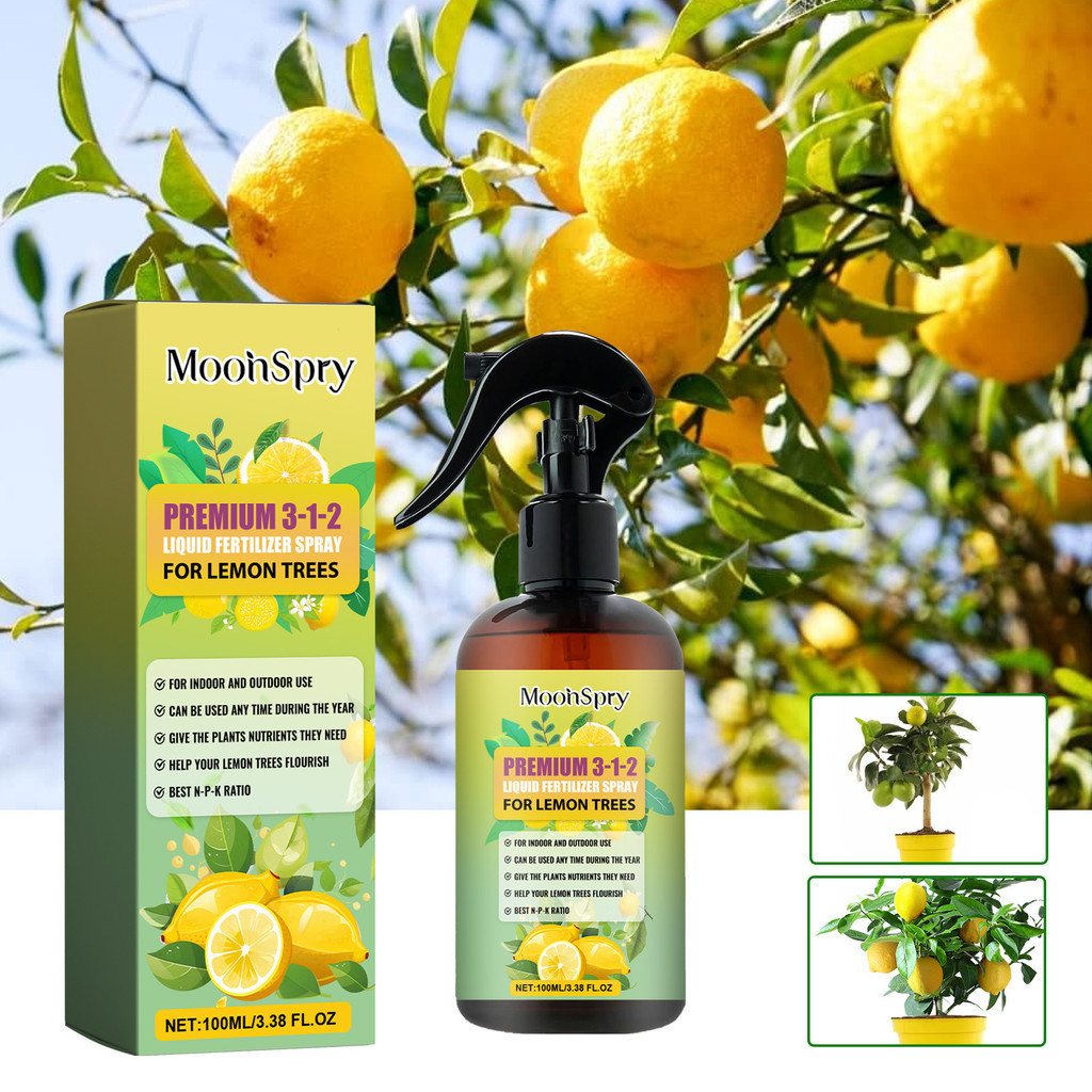 [Choice] Lemon Tree Fertilizer Spray - 100 ml, Nutrient - Rich Formula ...