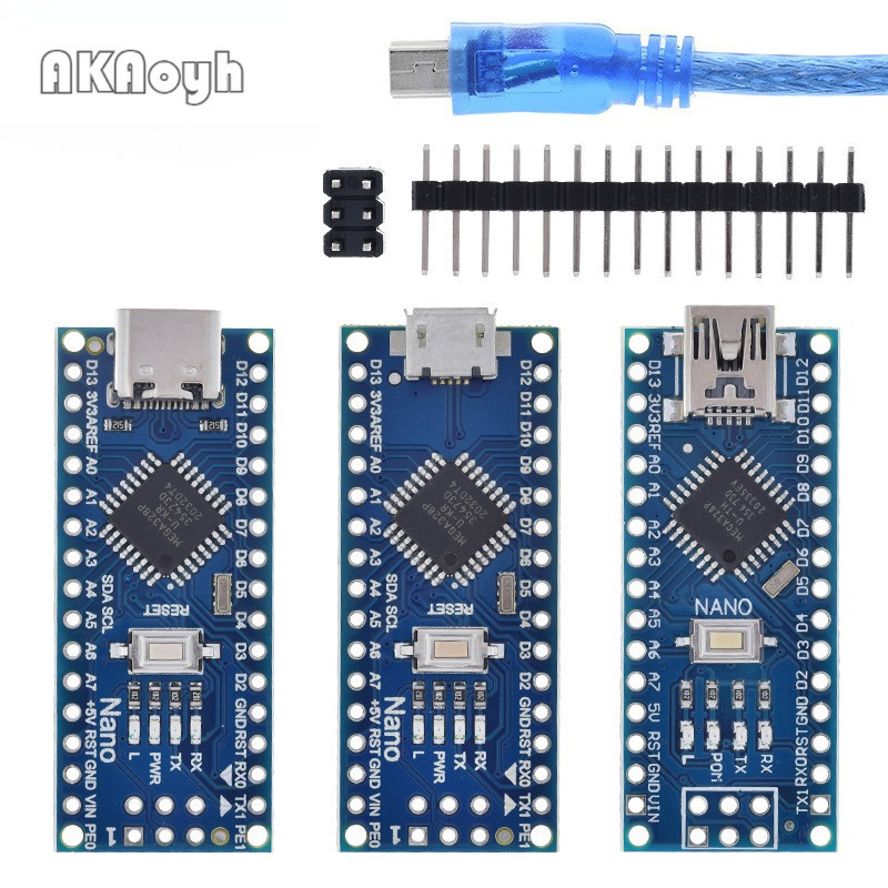 Nano With the bootloader compatible Nano 3.0 controller for arduino CH340 USB driver 16Mhz Nano ...