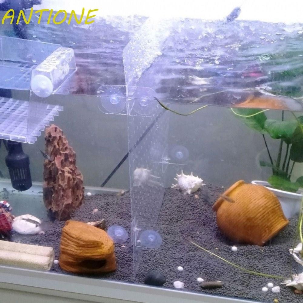 ANTIONE Fish Tank Isolation Plate, Acrylic Transparent Fish Breeding ...