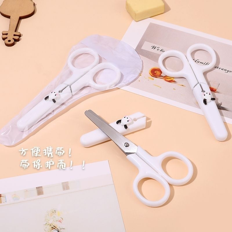 Sanrio Scissors Pochacco Kuromi Cinnamoroll Student Safety Scissors ...