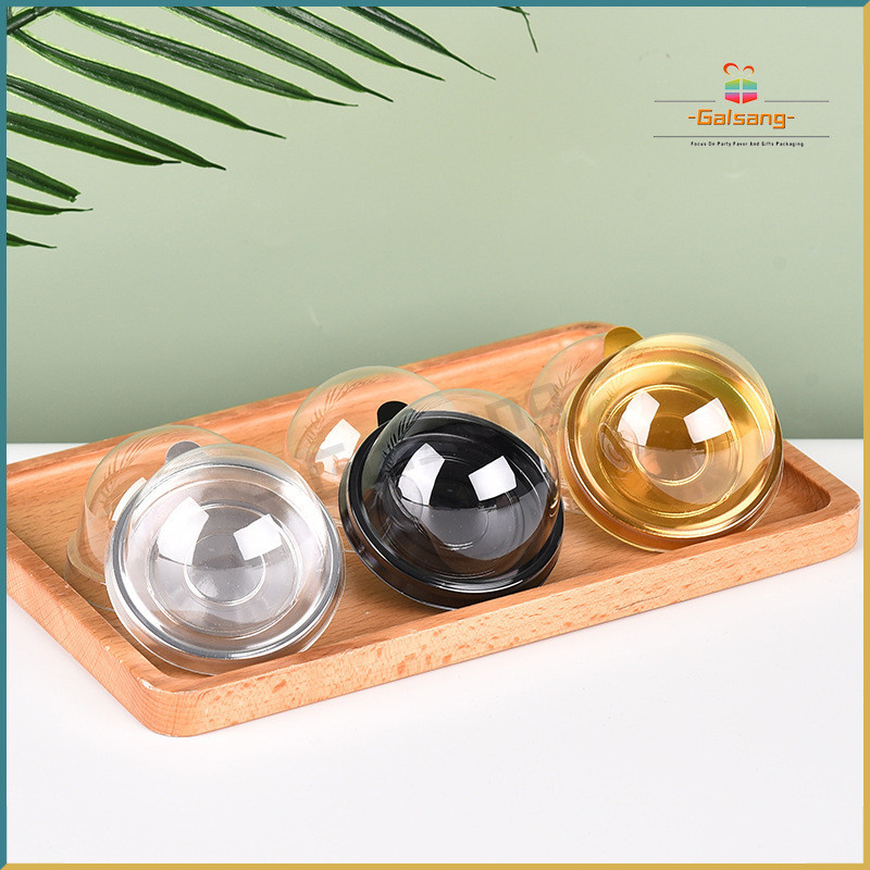 [50/100pcs] Round Plastic Blister Box / Mooncake Dome Box / Mini ...
