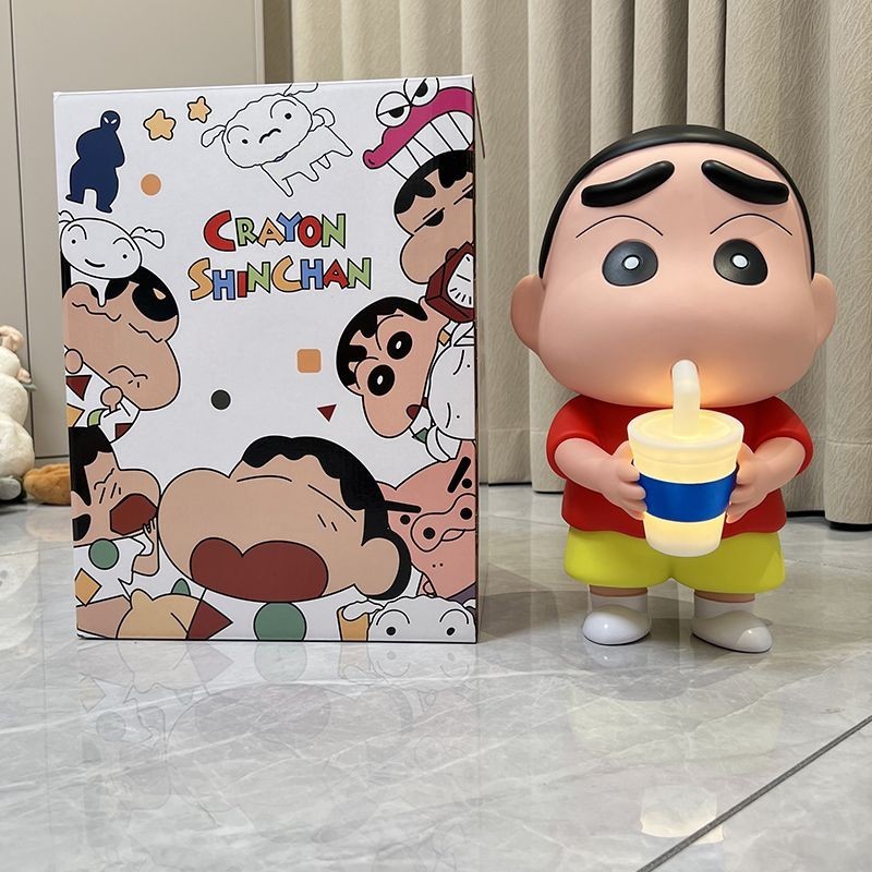 Milk Tea Shin-Chan Crayon Shin-Chan Ornaments Large-Size Figure ...