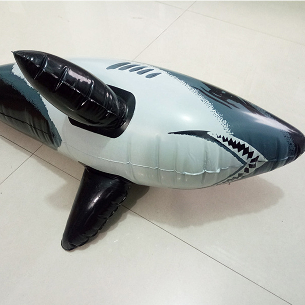 {FA} Floating shark floating toys Inflatable children\'s swimming pool ...