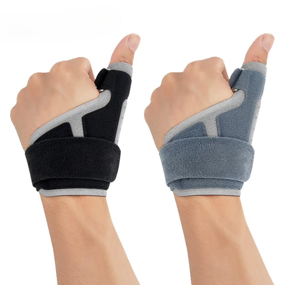 1Pcs Thumb Brace Orthosis Mouse Hand Light Breathable Thumb Splint Left ...