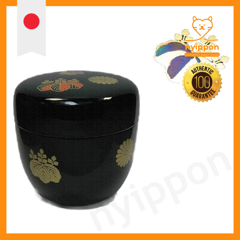 Tea Ceremony Tools Raden-style Takadai Temple Maki-e Natsume Chaki Tea ...