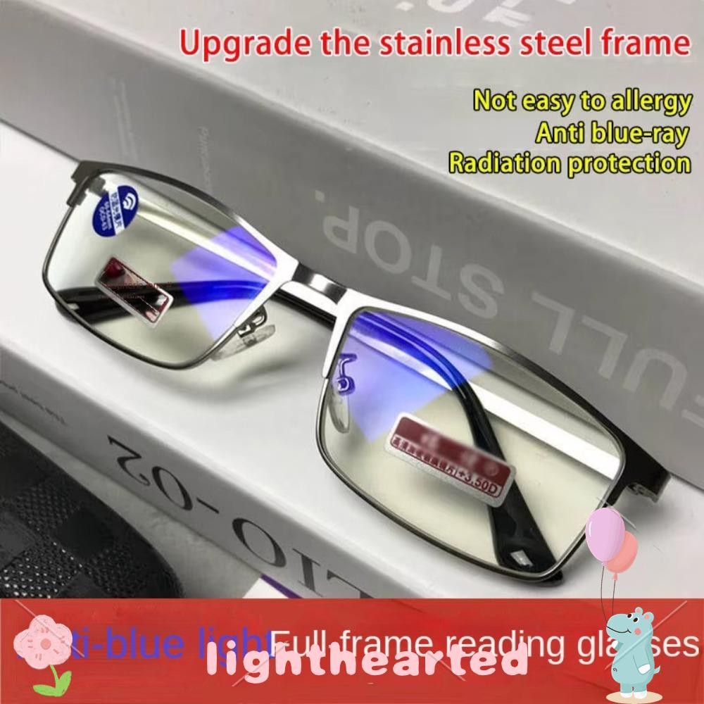 LIGHTHEARTED Reading Glasses, Decorative Glasses Metal PC Frame Glasses ...