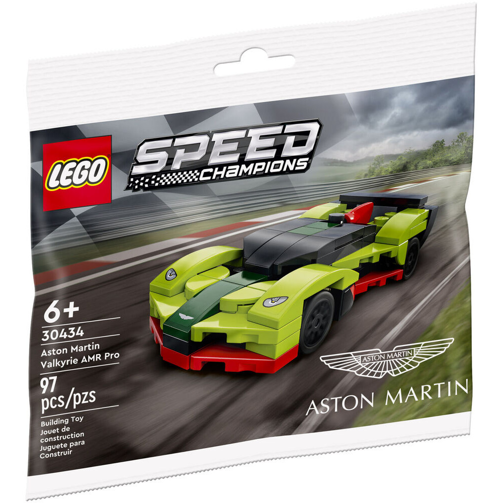 LEGO Speed Champions Aston Martin Valkyrie AMR Pro 30434 | Shopee Singapore