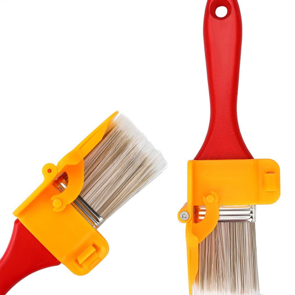 Edge Paint Brush Wooden Handle Trim Edger Brush Paint Edge Trimmer ...