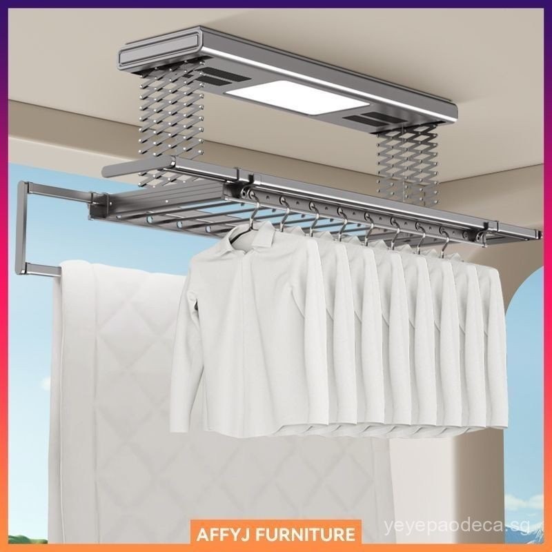 Automated Laundry Rack Smart Laundry System Clothes Drying Rack+ F0HB ...