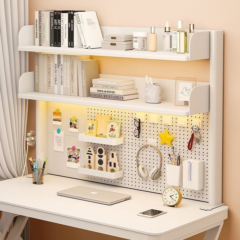 [3348People Collection]Desktop Pegboard Organizer No-Drill Study Desk ...