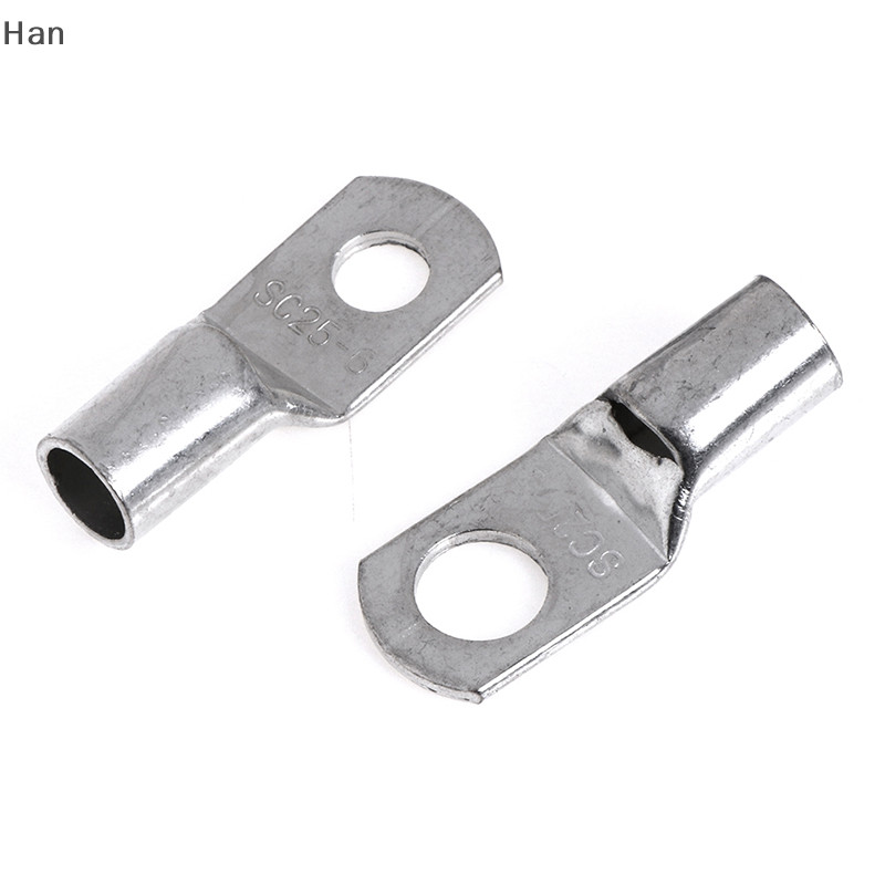 Han 60pcs Electrical Wire Copper Lug Cable Ring Connector Terminal SG ...