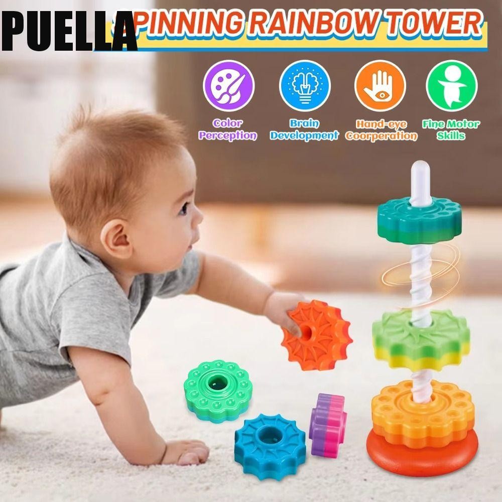 PUELLA Rotating Screw Bolt Toys, Perception Training Hand-eye ...