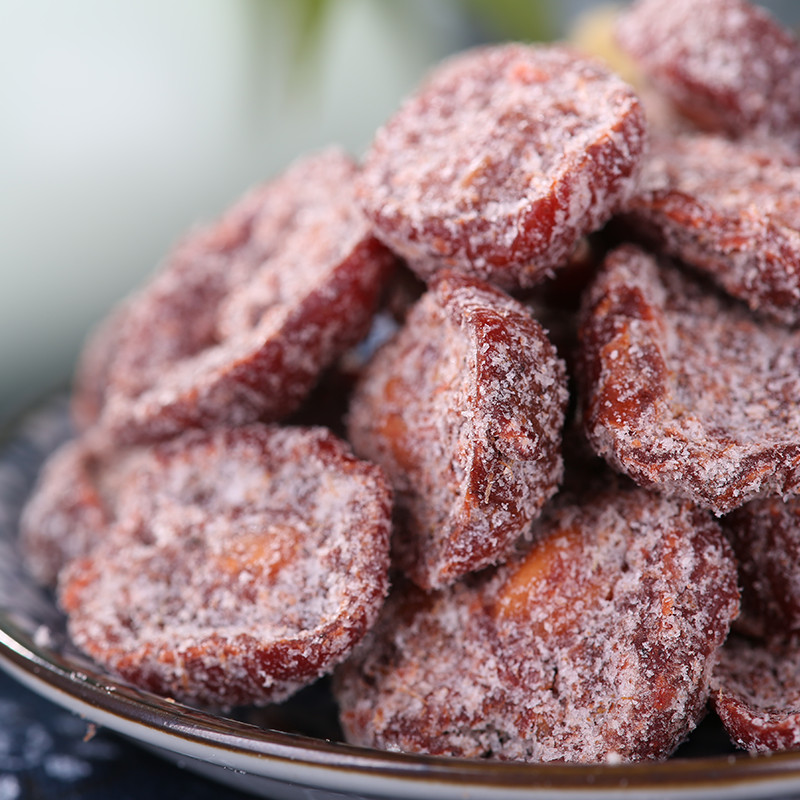 Sixi Plum Salt and Jin Haw Flakes Su-Style Candied Fruit Salty Sweet ...