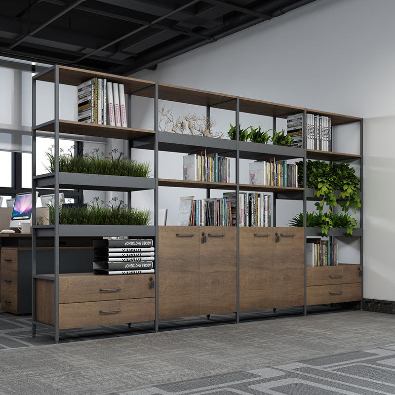 Partition Office File Cabinet Floor-standing Storage Cabinet Office ...