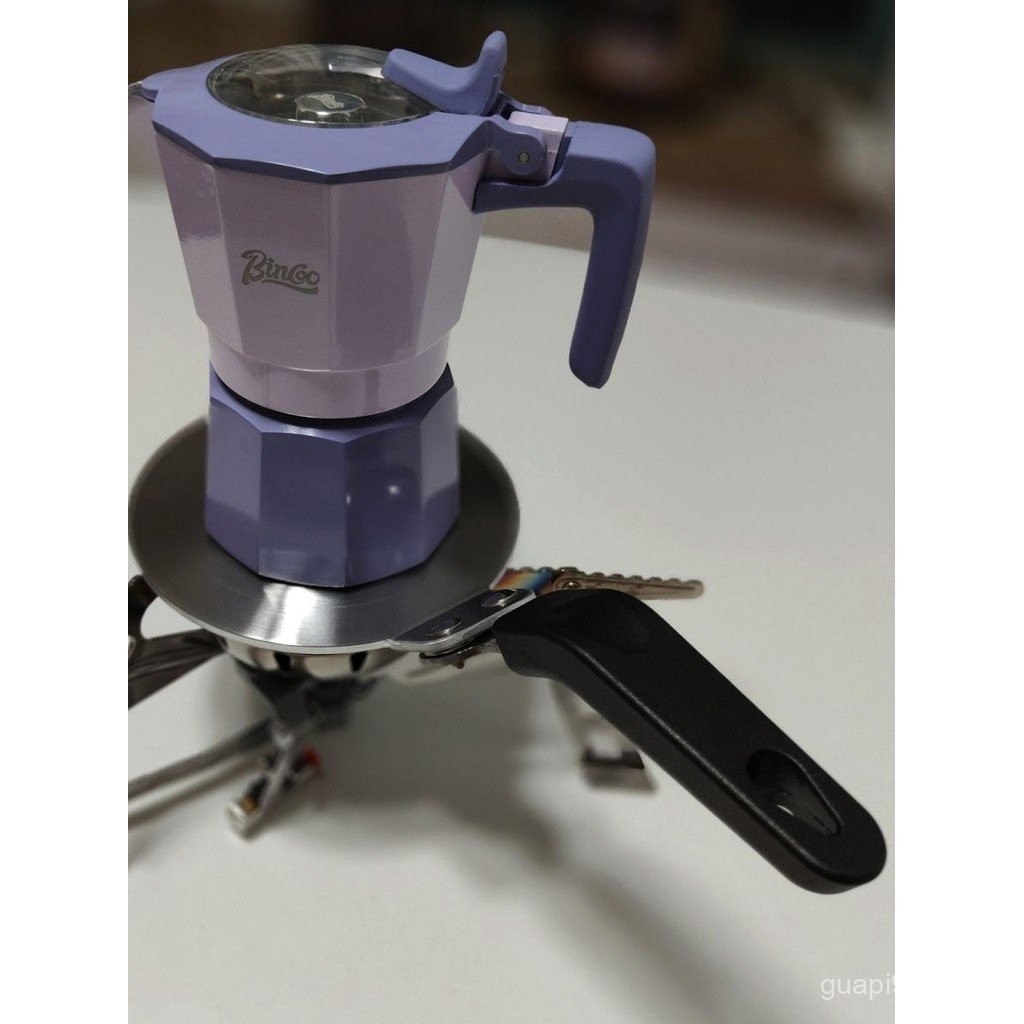Stainless Steel Induction Cooker Heat Conduction Plate Coffee Pot Moka ...